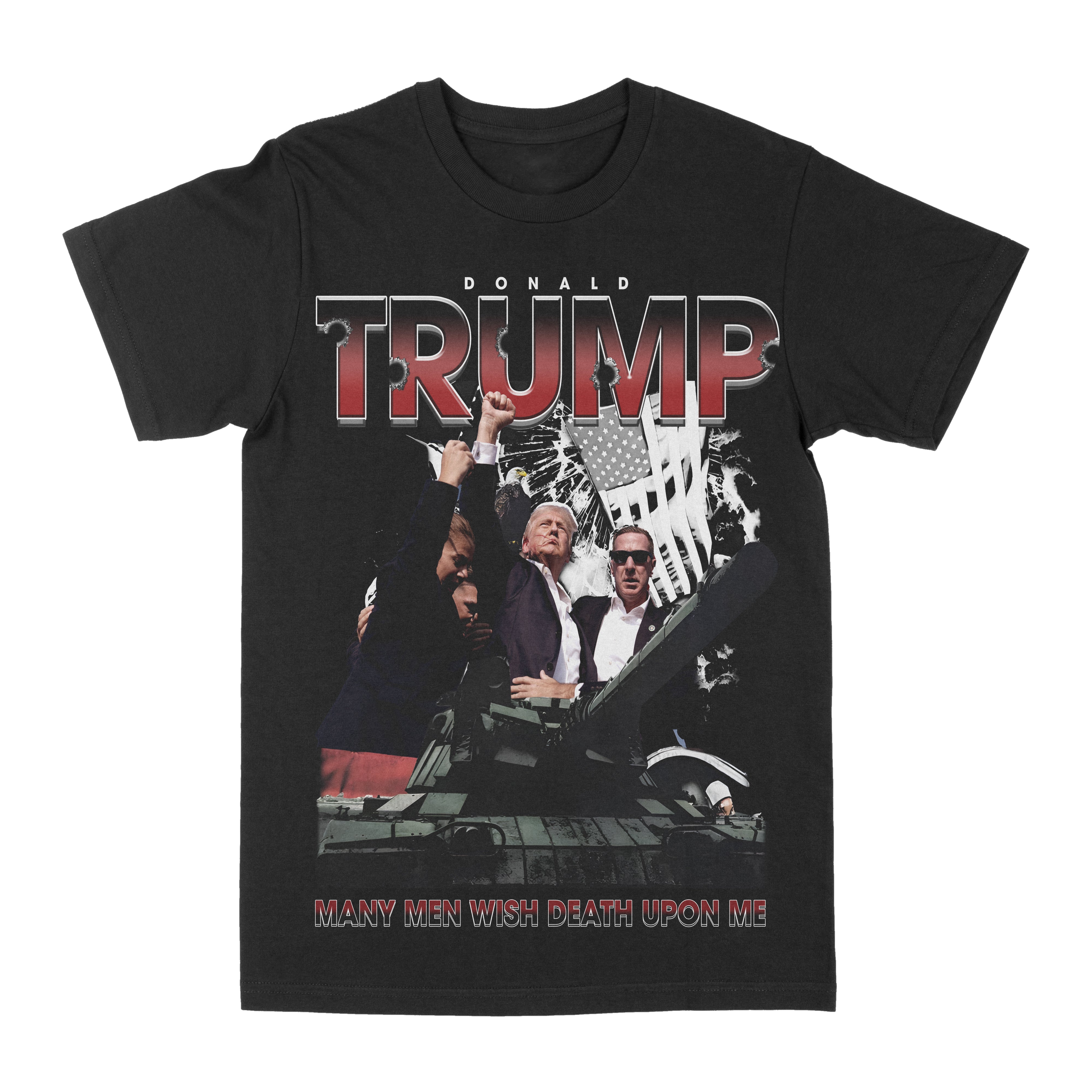 Donald Trump "Many Men" Graphic Tee