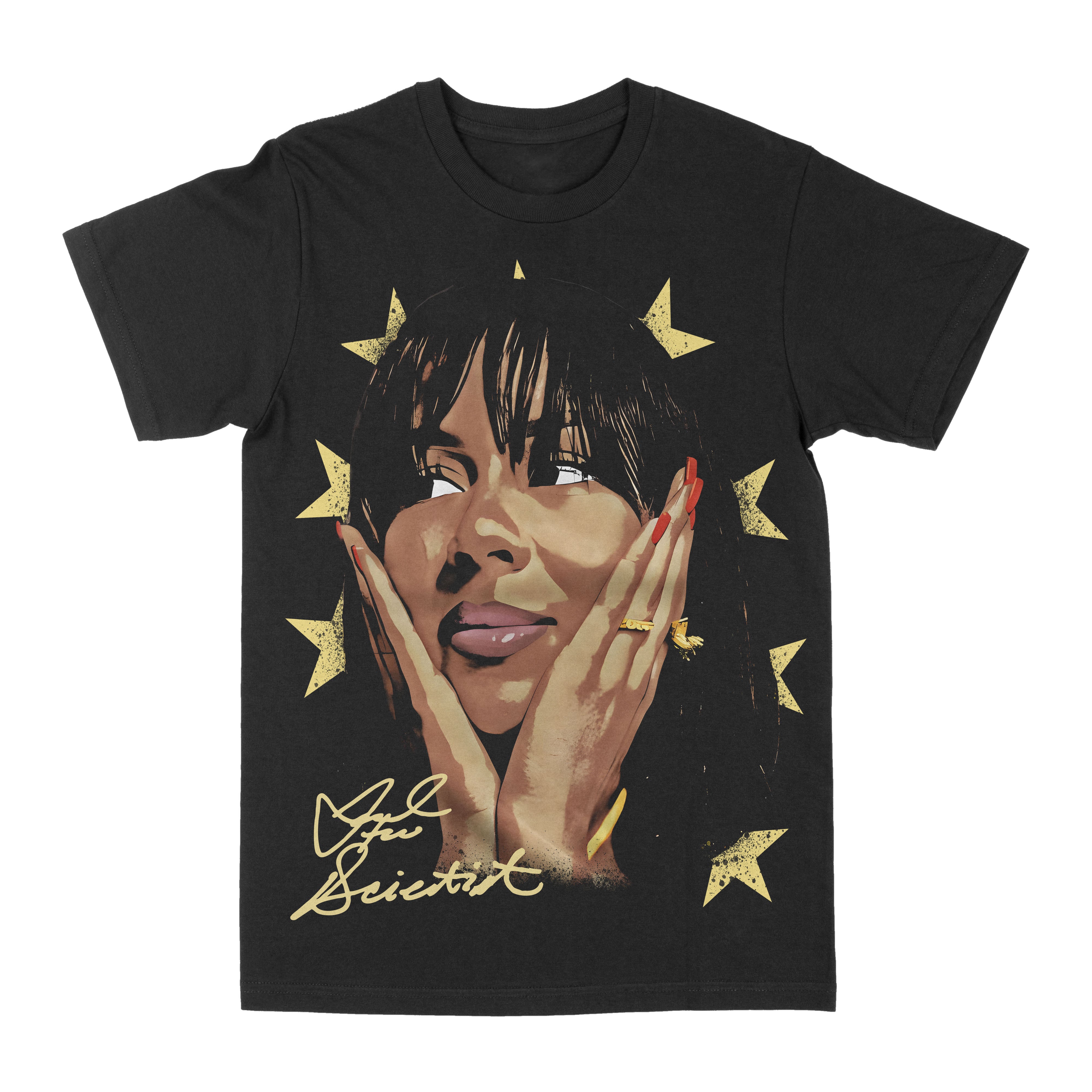 Mariah The Scientist "Big Face Stars" Graphic Tee