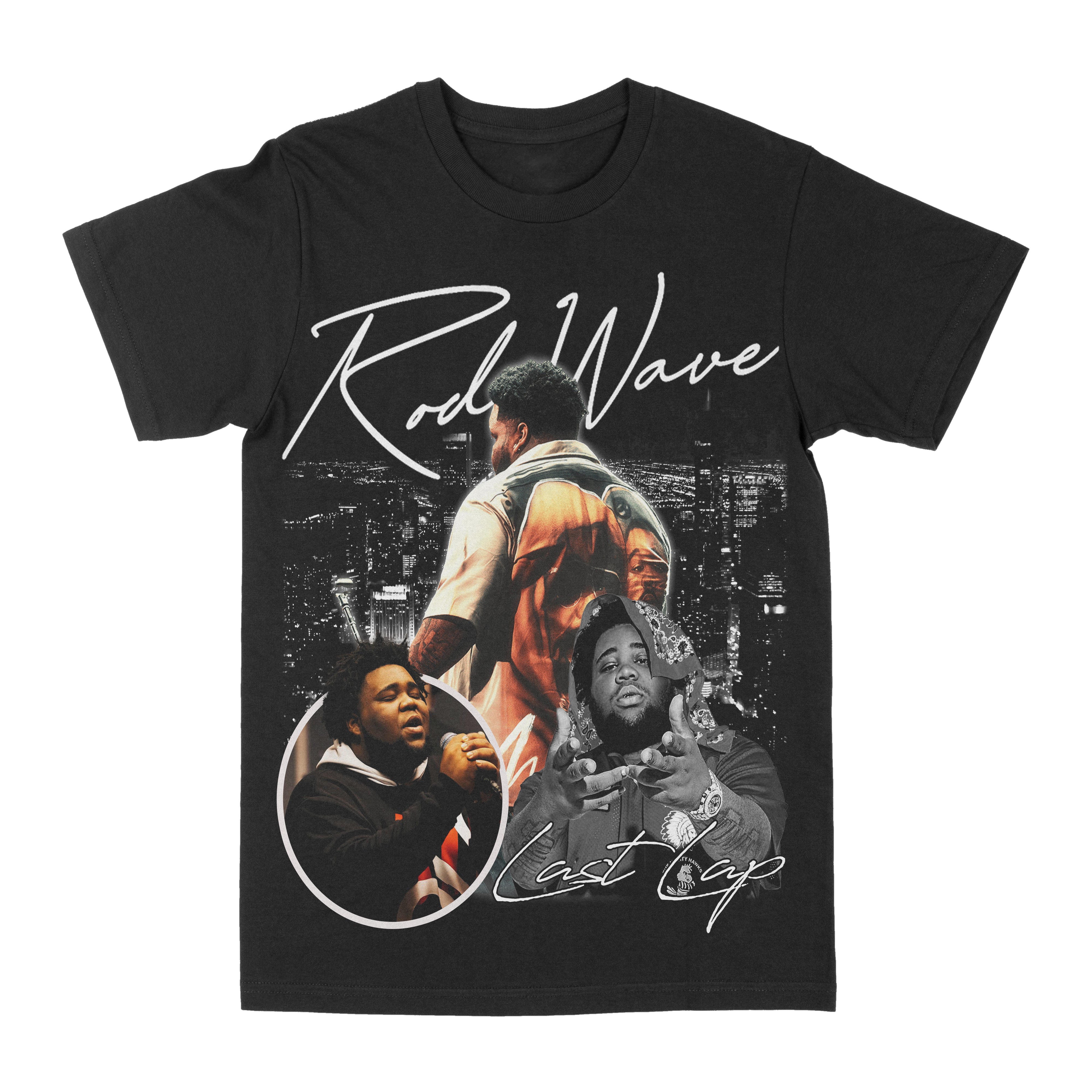 Rod Wave "Last Lap Tour Skyline" Graphic Tee